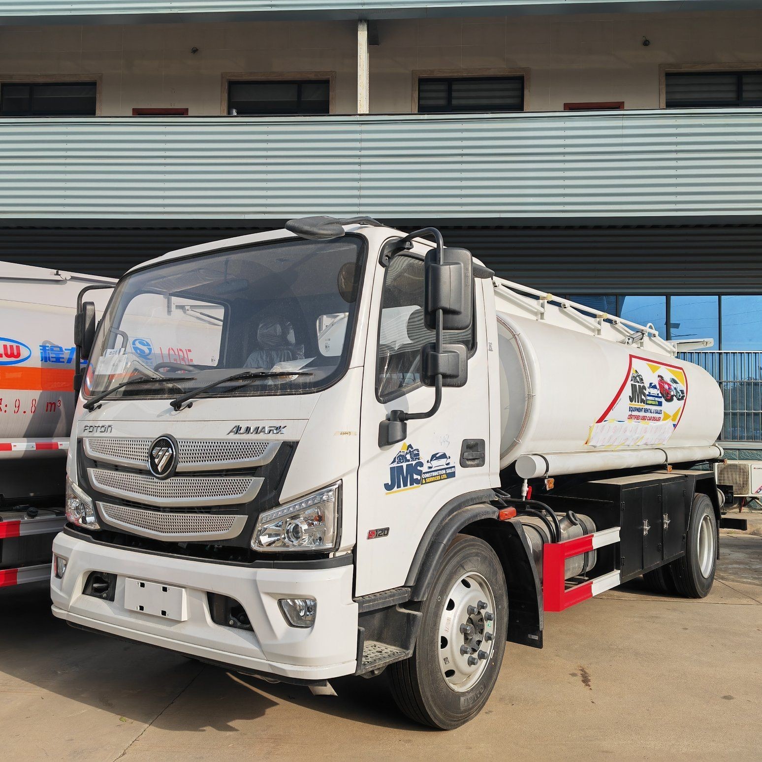 Foton Aumark RHD Petrol Tank Truck 8500L Mobile Fuel Tanker Dispensing ...