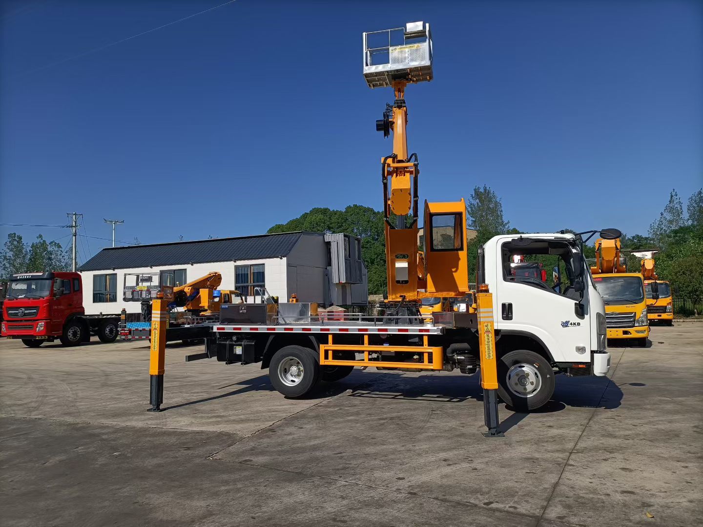 ISUZU 18meter Aerial Platform Bucket Lift Work Lifting Working Manlift ...
